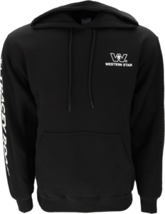 Western Star Hoodie - Black – Tracey Road Equipment Store
